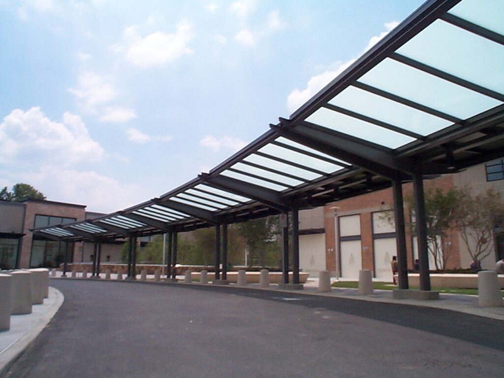 Perimeter Mall Canopy | Gammans Skylight Systems